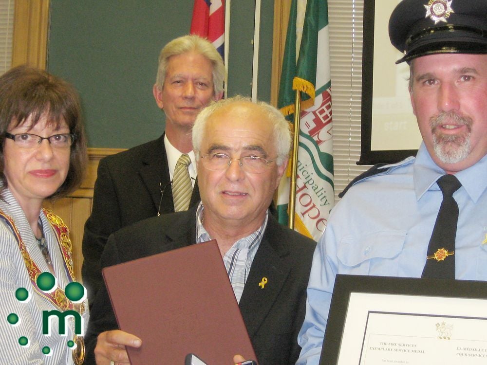 Port Hope Fire Department volunteers recognized for years of service