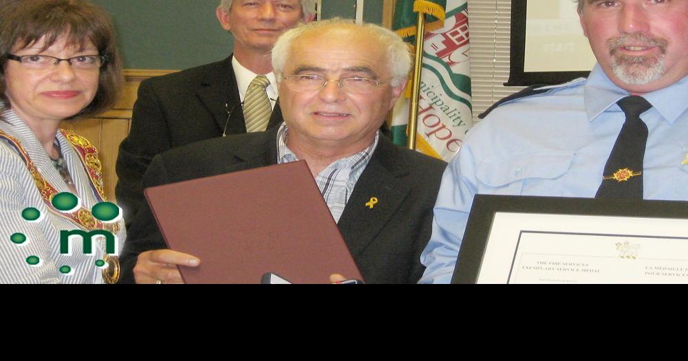 Port Hope Fire Department volunteers recognized for years of service