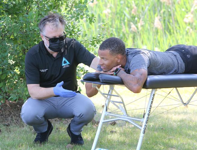 Canadian sprinter Andre De Grasse visited Cobourg before heading to ...