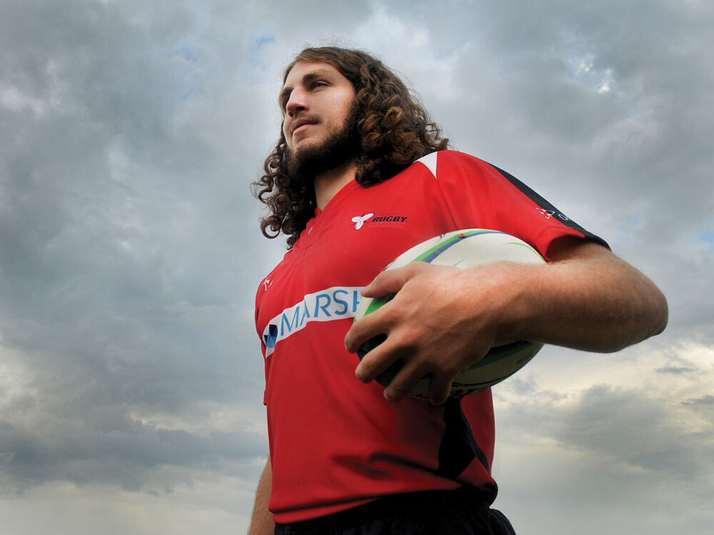 Port Hope rugby player, Owain Ruttan, tested in clash of provinces
