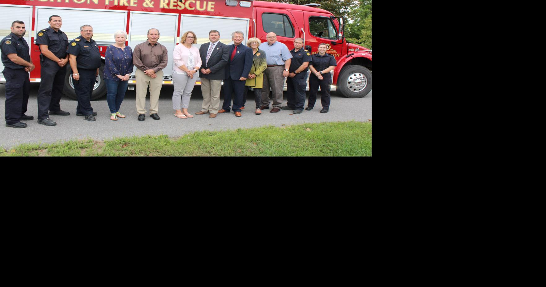 Brighton fire department replaces rescue vehicle