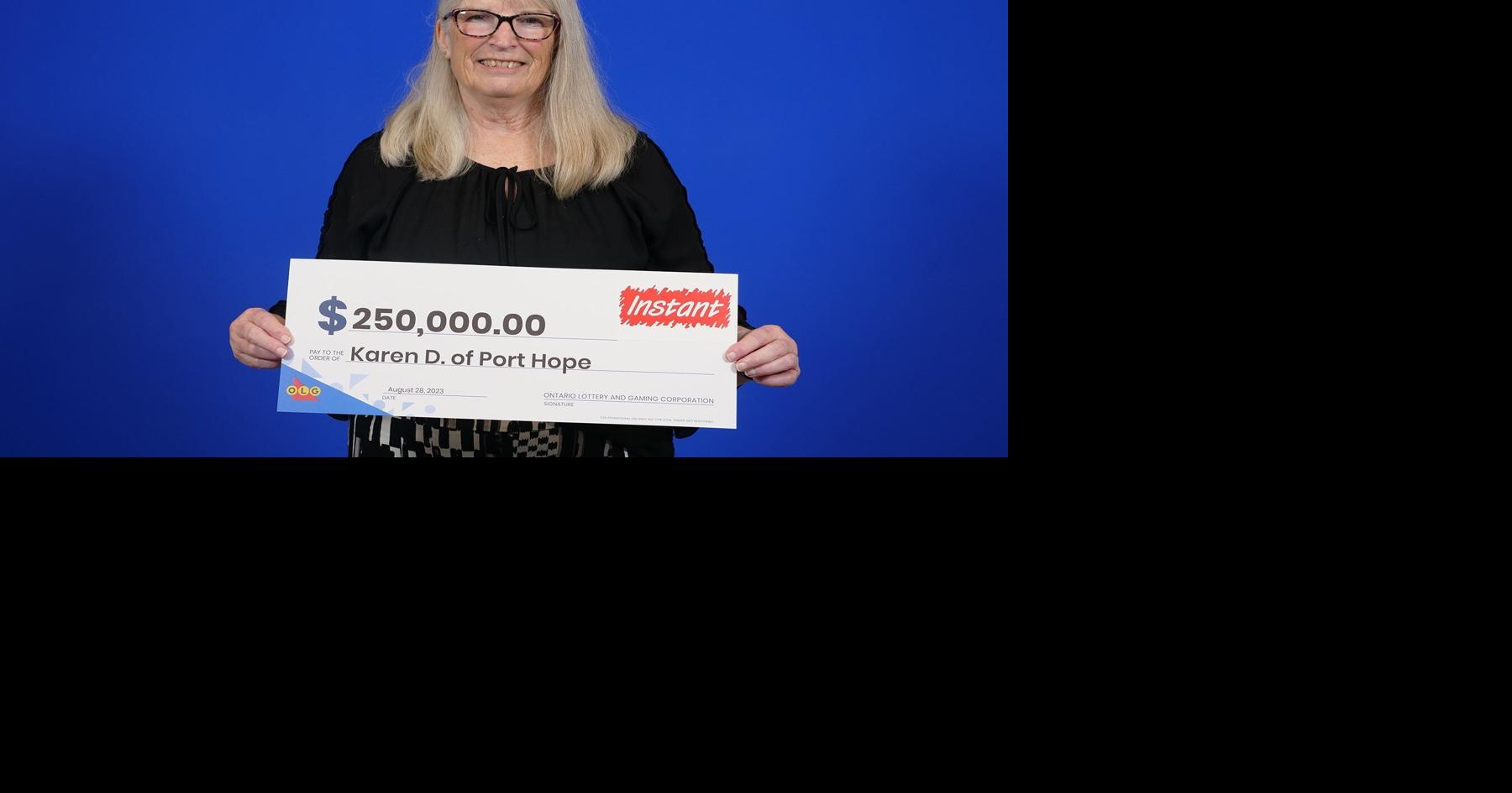 Lottery winner to take hubby on vacation with her $250K