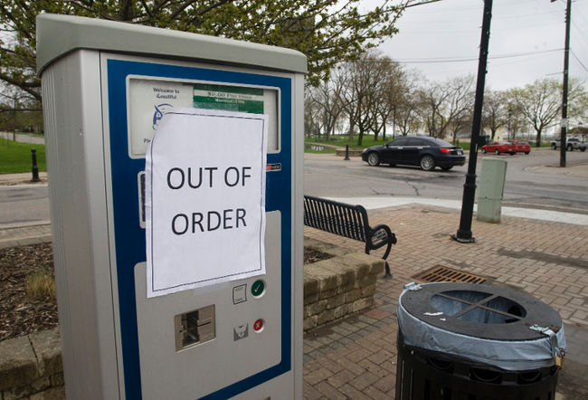 Out of order