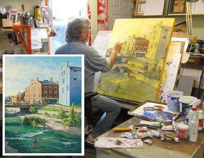 View scenes of Port Hope and more at new show
