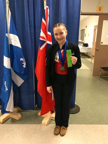 Grade 10 ENSS gymnast wins Eastern Canadian and Ontario championships