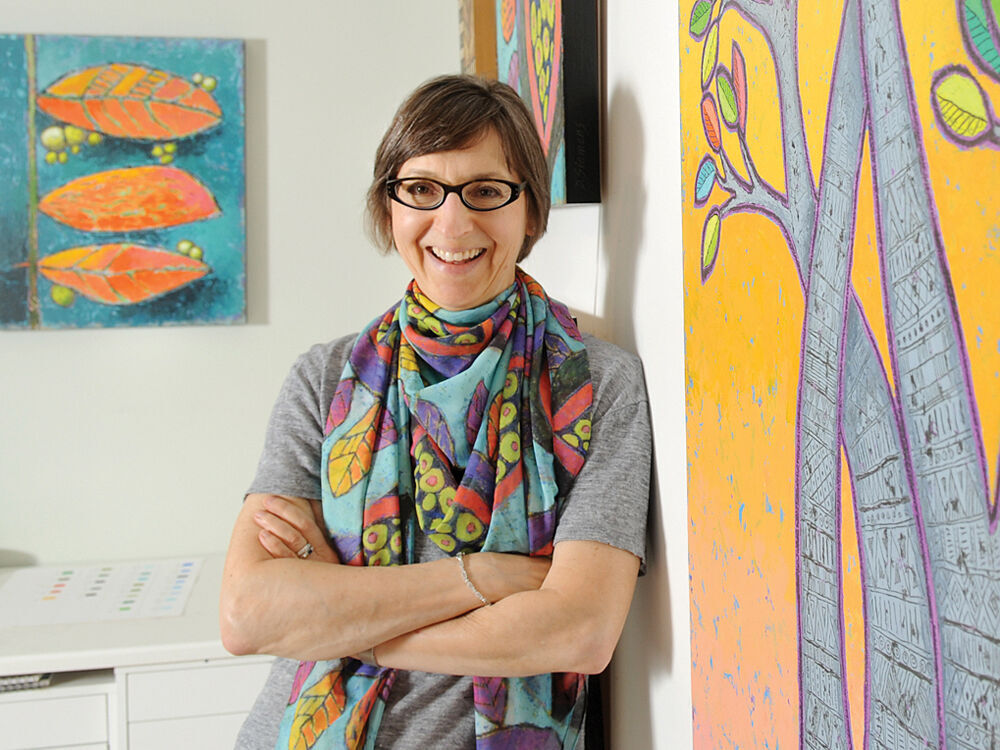 Port Hope artist Dorothy Siemens creates bold abstractions inspired by ...