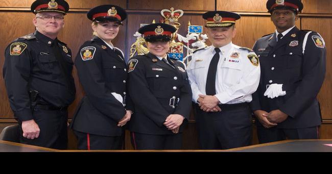 New officers sworn in