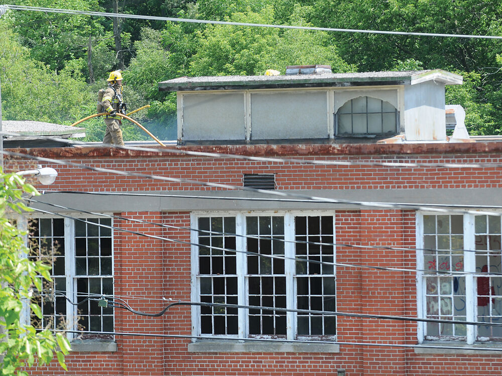 Lightning suspected in fire at Port Hope old file factory