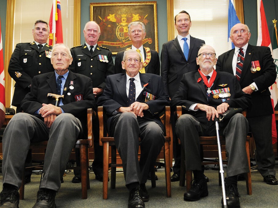 Port Hope veterans receive France’s highest military honour