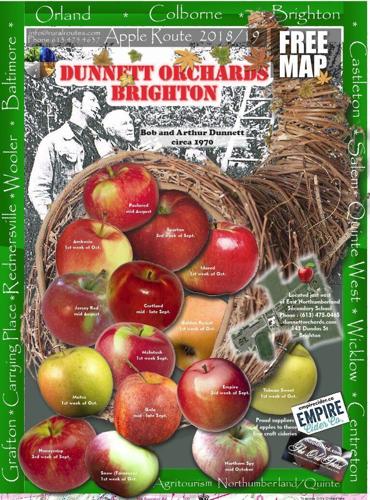New Apple Route map available across Northumberland County