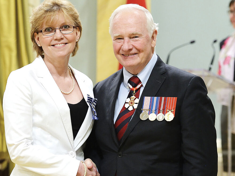 Colborne tae kwon do referee Barbara Marian receives Governor General Award