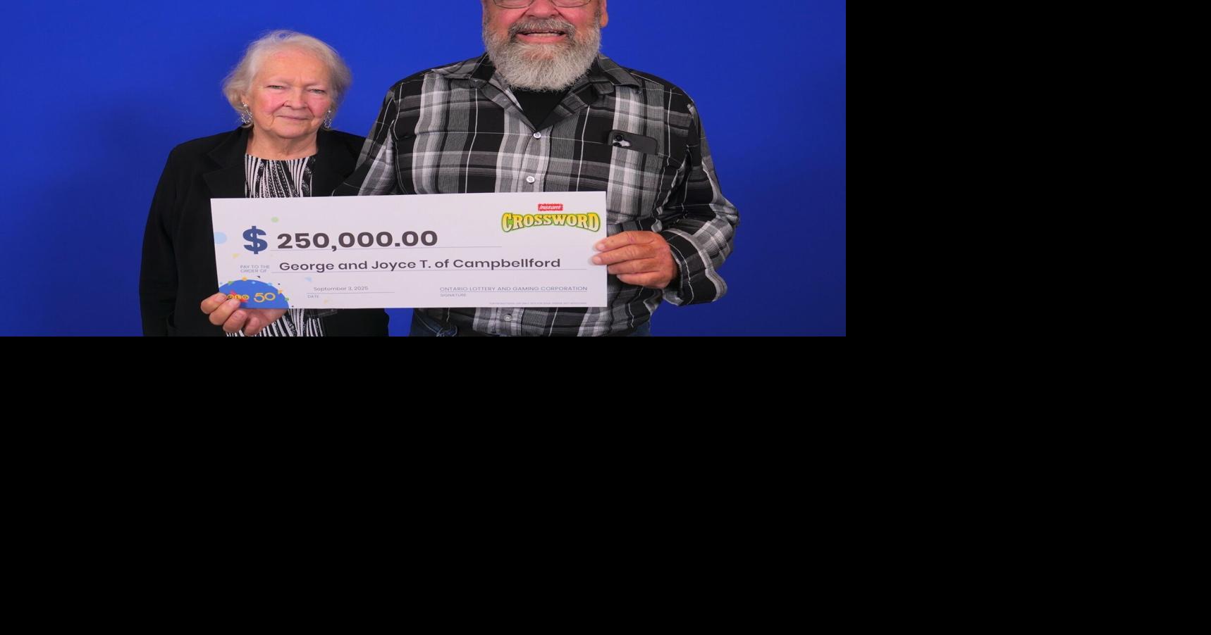 Ontario couple wins major scratch lottery prize