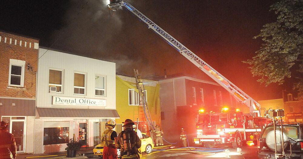 Fire burns all night in Colborne, neighbours evacuated