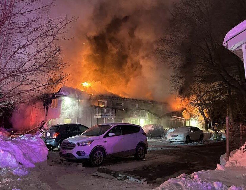 Fire rips through Northumberland County seniors complex