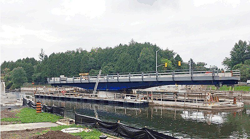 Work continues on Brighton Road Swing Bridge project