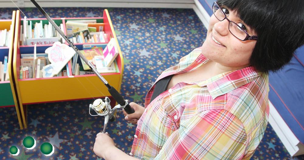 Go fishing courtesy of Port Hope library