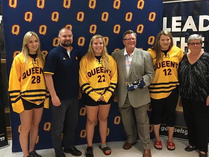 Cobourg’s Micaela Smith at home with Queen’s University Gaels hockey team