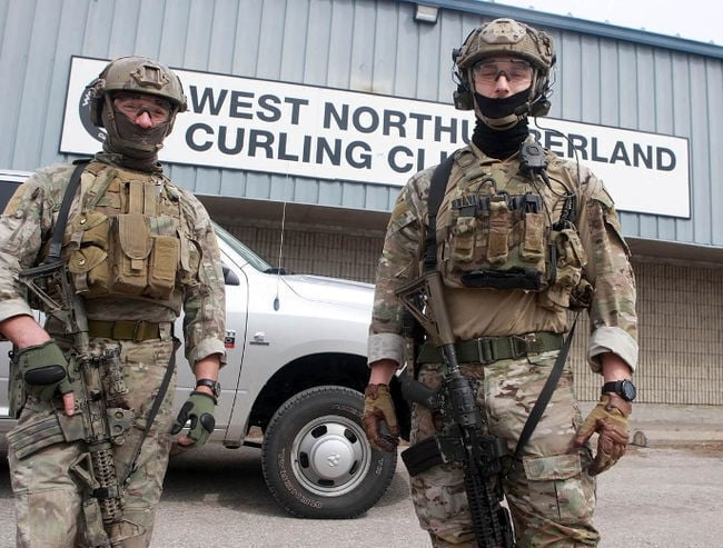 Recent military exercise held in Northumberland