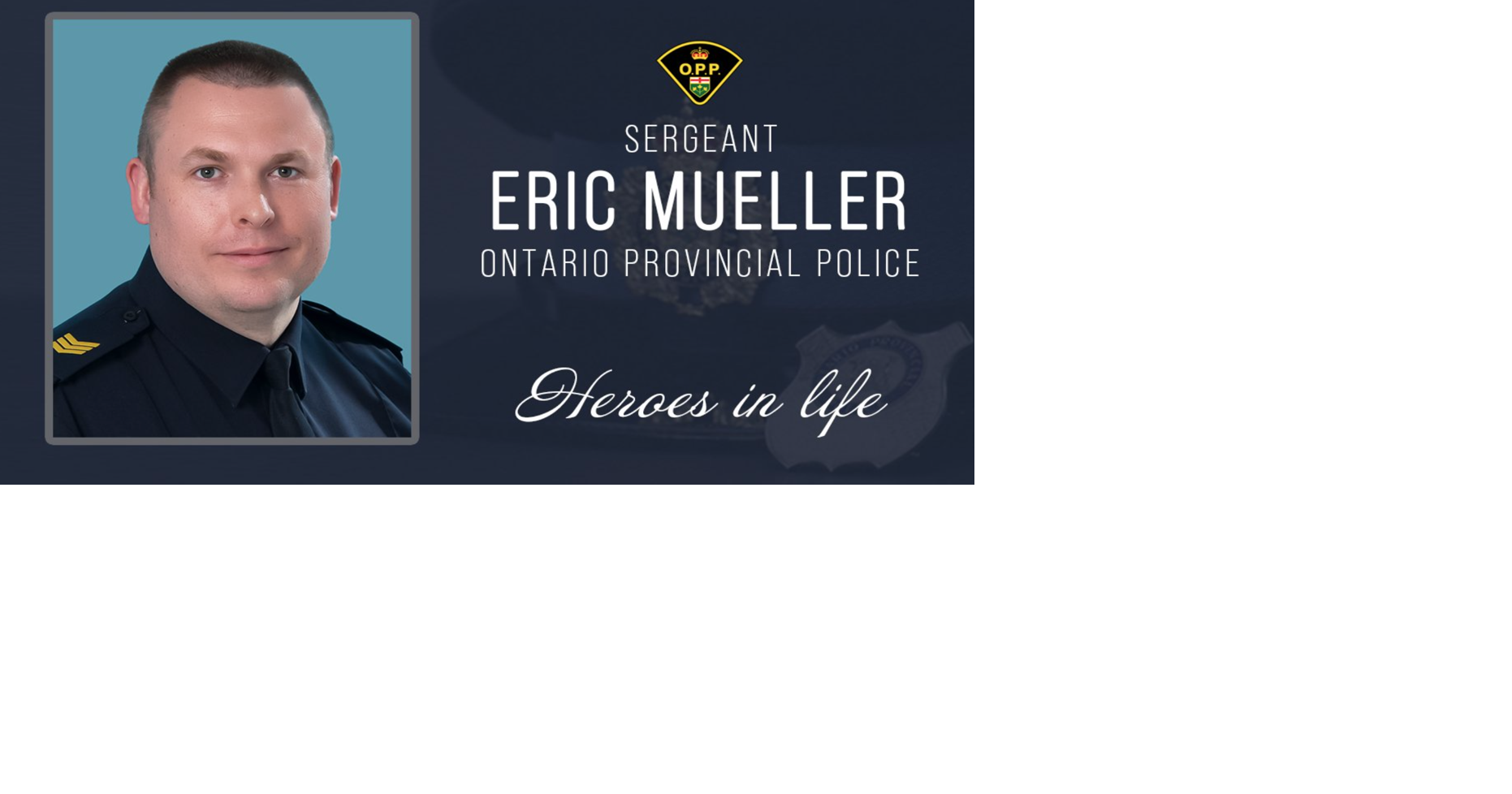 OPP sergeant dead, two other officers injured in Bourget, Ontario shooting