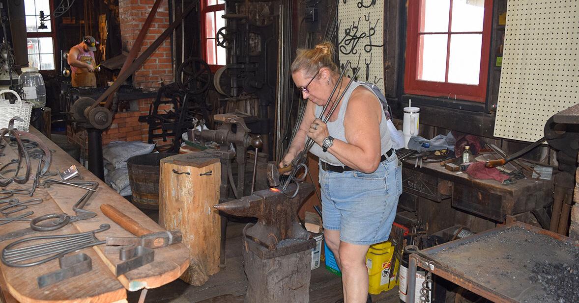 Fulton County Fair blacksmith | Fulton County Fair | northwestsignal.net