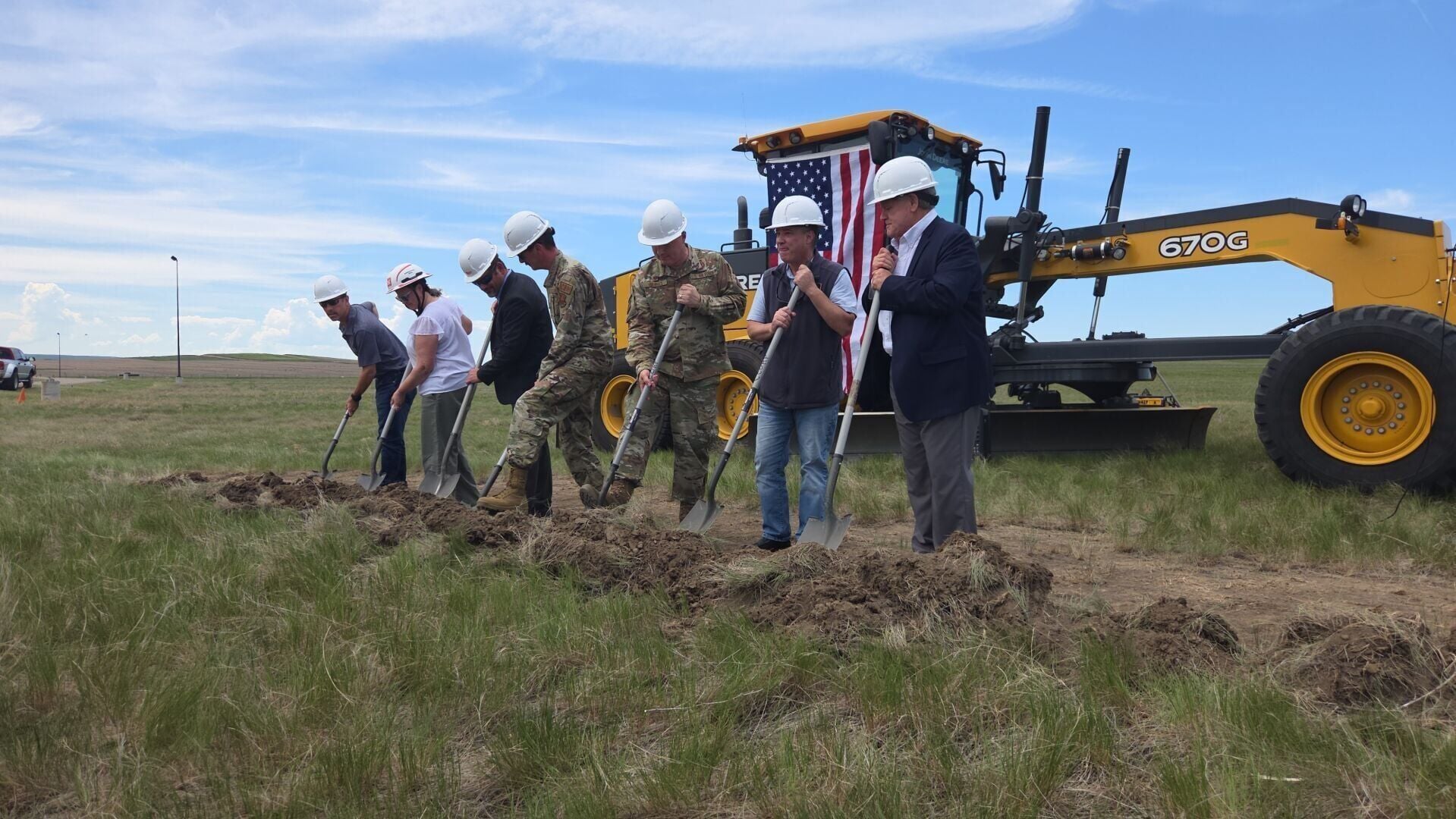 New south gate marks start of Sentinel work at Malmstrom | News ...