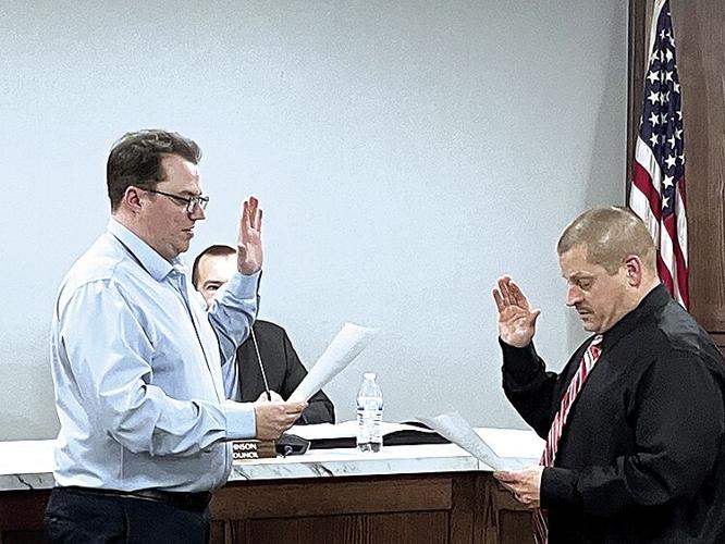 New administrator, police chief sworn in at Delta Council | News ...