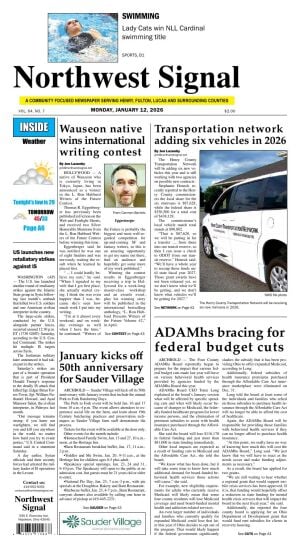 Page A1 | e-Edition | northwestsignal.net