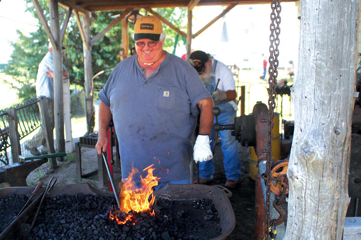Blacksmith with roots in the trade shows off skills at Heritage Festival