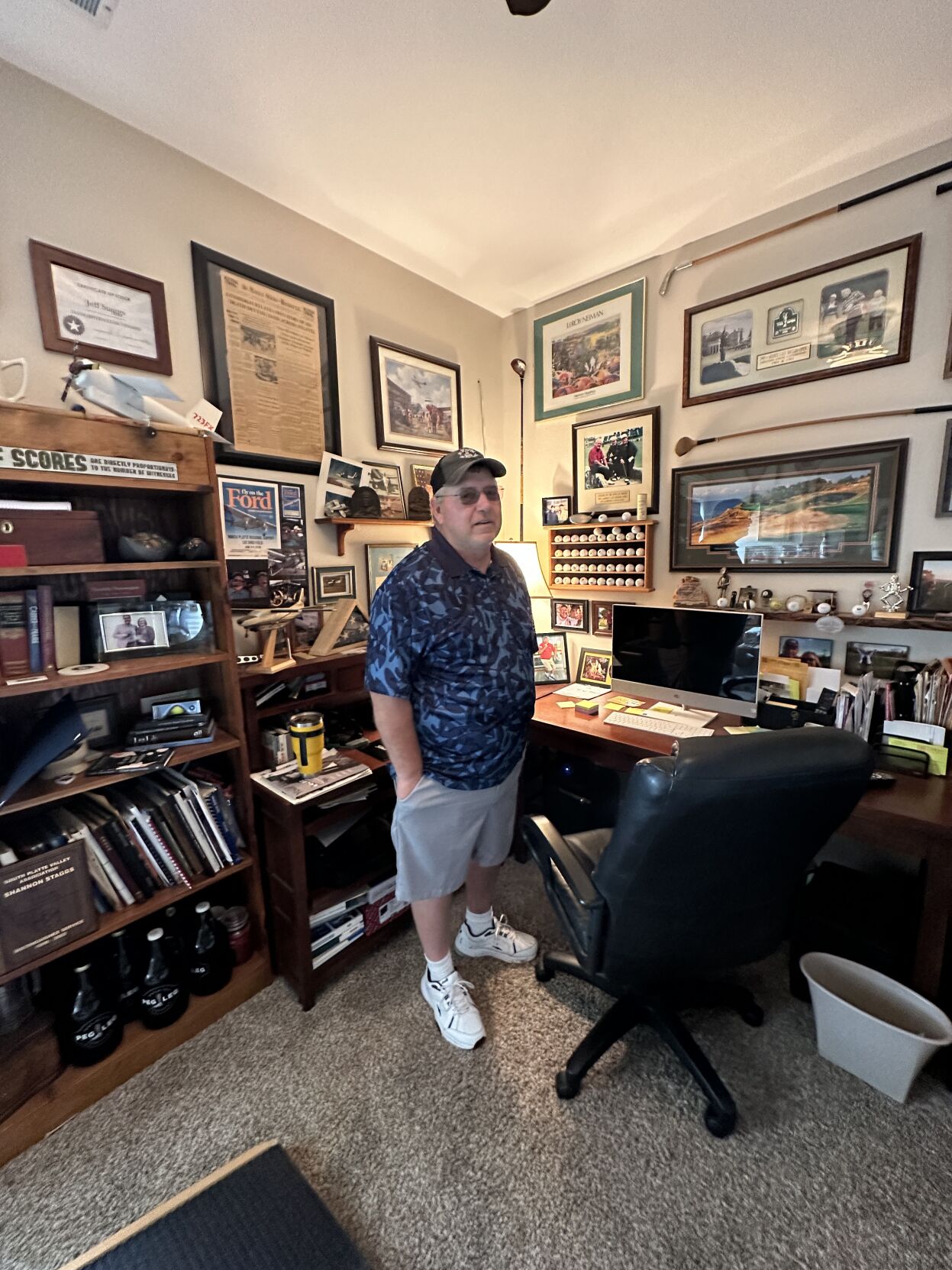An airplane ride changed the course Jeff Stagg's life