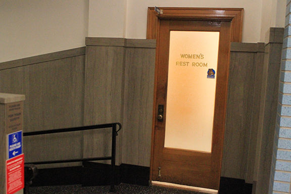 Bathroom renovation comes to courthouse