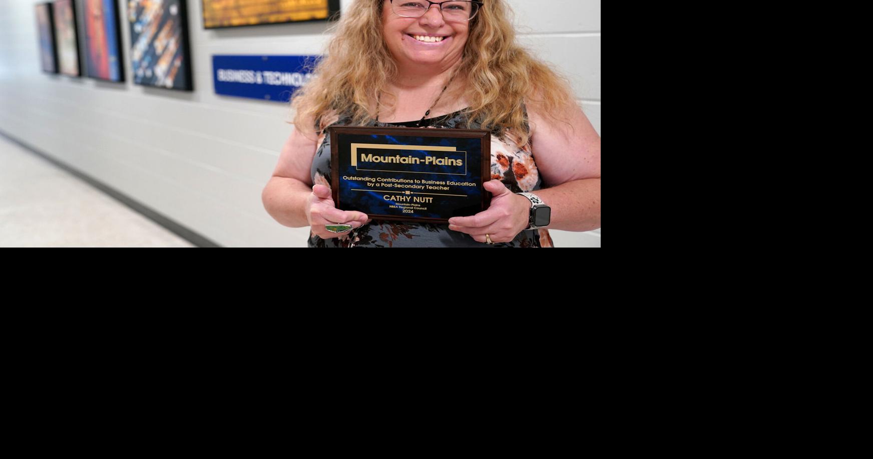 MPCC's Cathy Nutt named 2024 postsecondary teacher of the year
