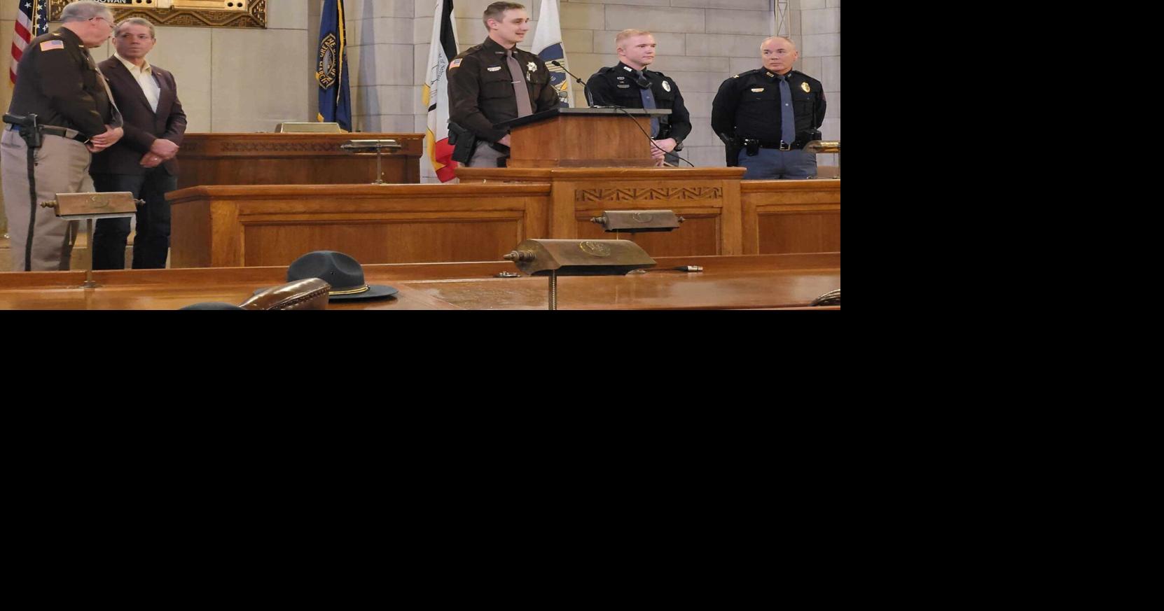 Two Lincoln County law-men honored by governor