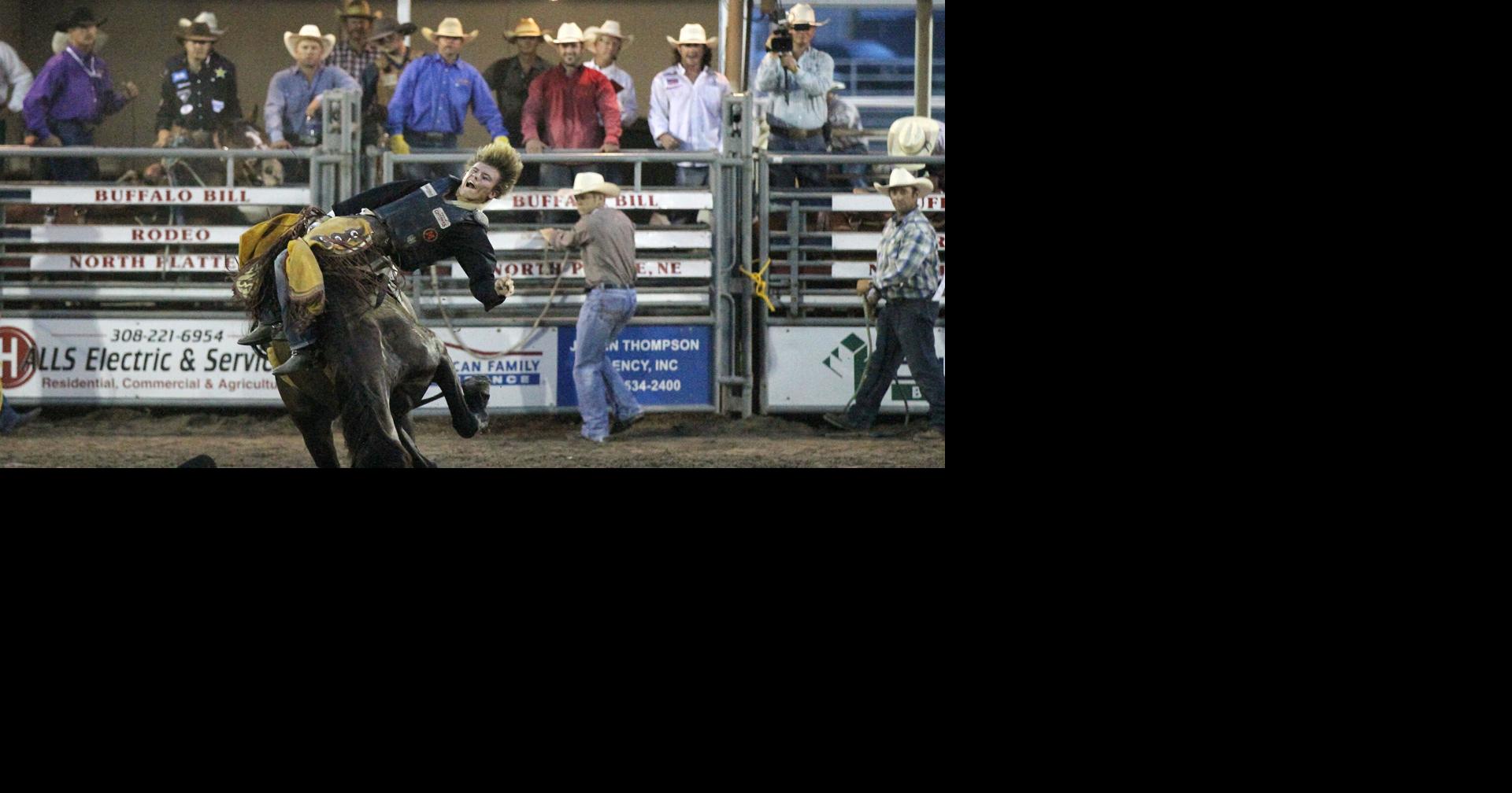 Records set on final night of Buffalo Bill Rodeo