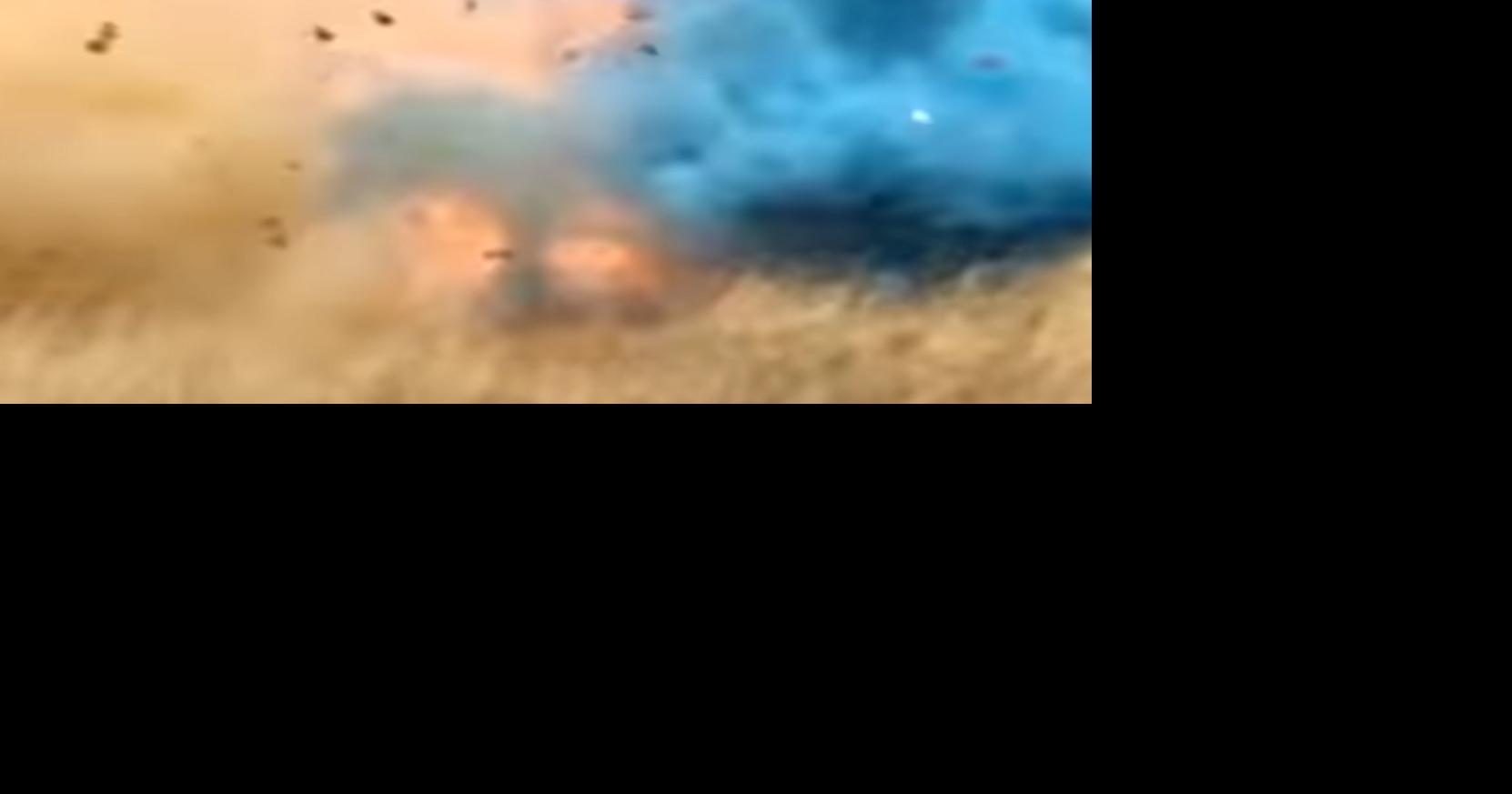 Video of gender reveal explosion that started 2017 Arizona wildfire is ...