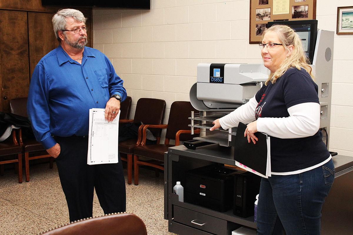 County clerk gets new ballot scanner
