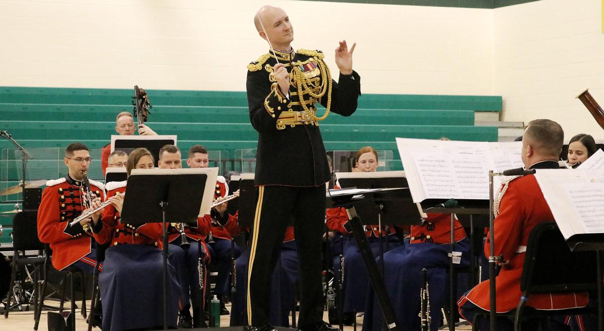 ‘The President’s Own’ band, the United States Marine Band, visits North ...