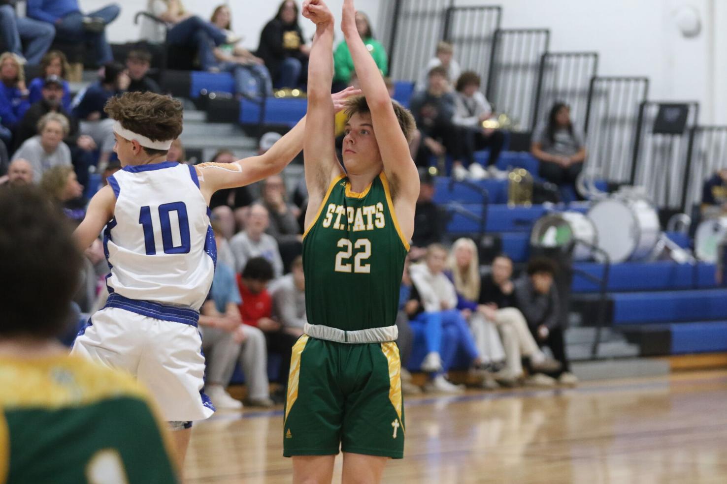St. Pat's boys pulls away in fourth quarter in win over Hershey on Thursday