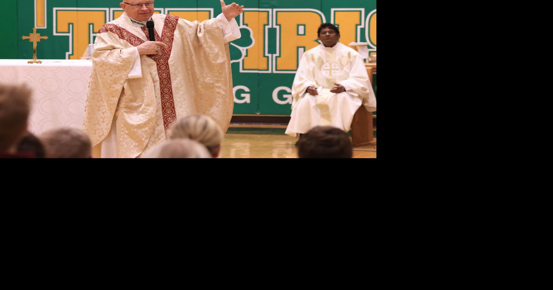 Bishop Joseph G. Hanefeldt celebrates annual Mass during Catholic ...