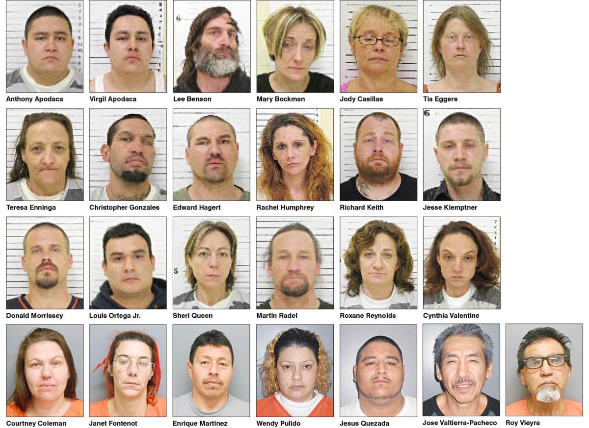 Meth bust nets 63 across state