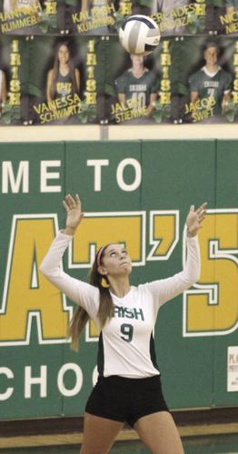 Irish sweep Sailors on senior night
