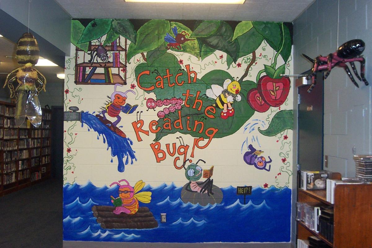 Summer Reading Murals at the North Platte Public Library