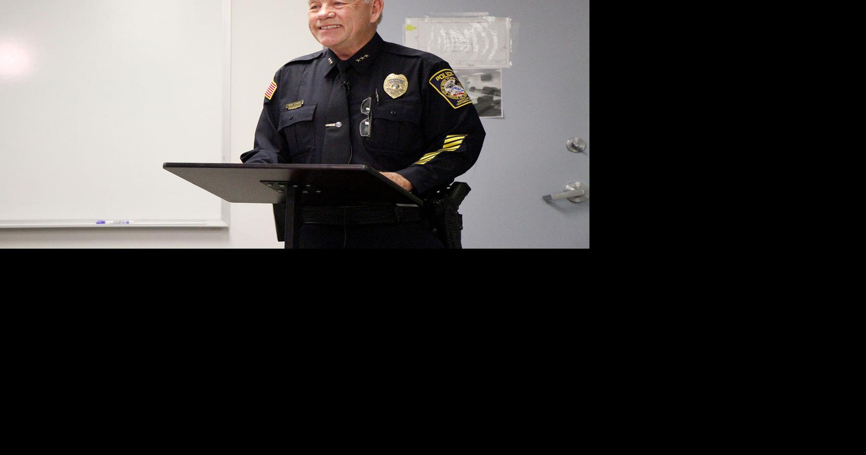 Chief Mike Swain talks about his retirement