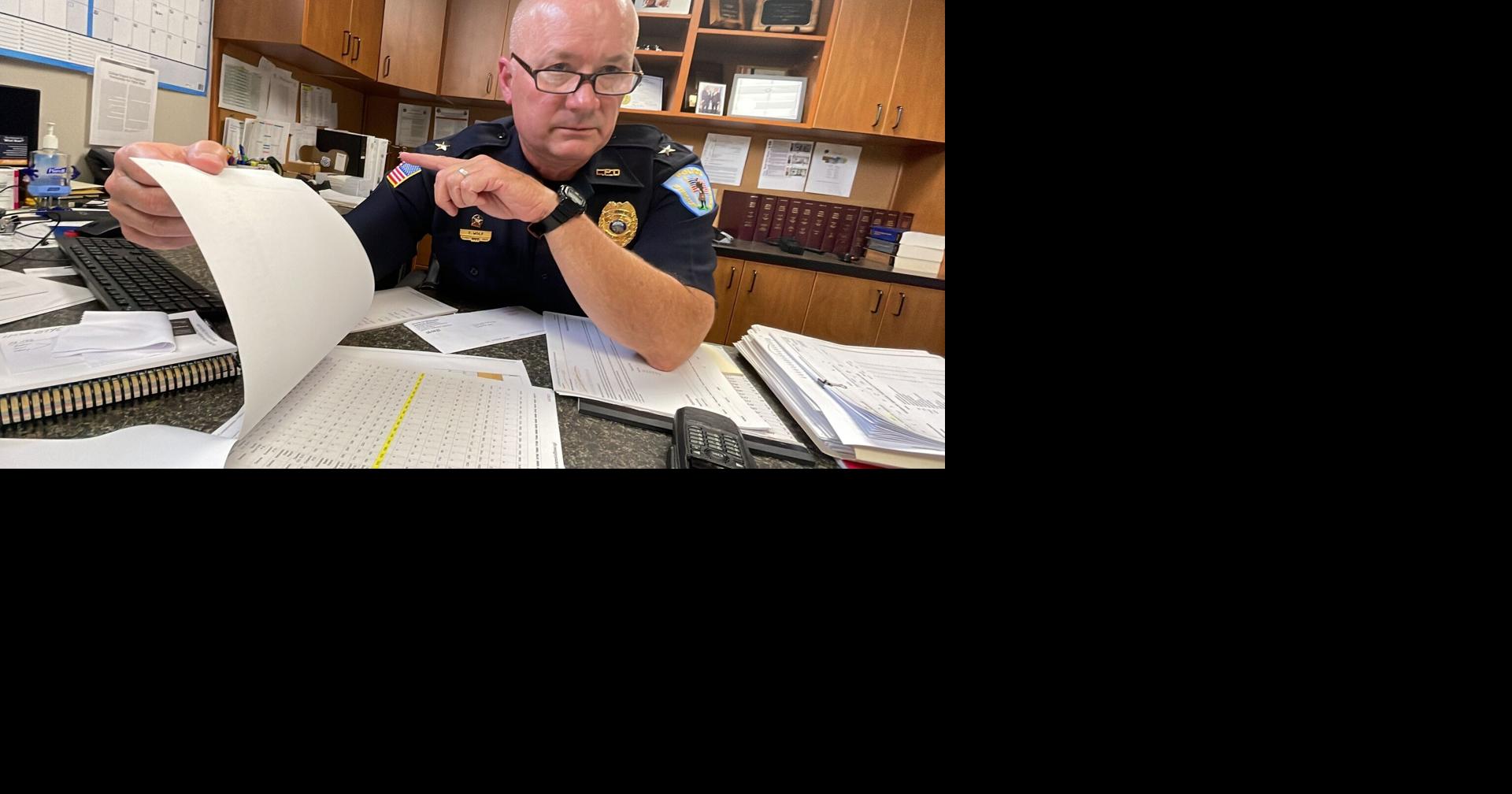 Police Chief Tracy Wolf retires after 40 years of service