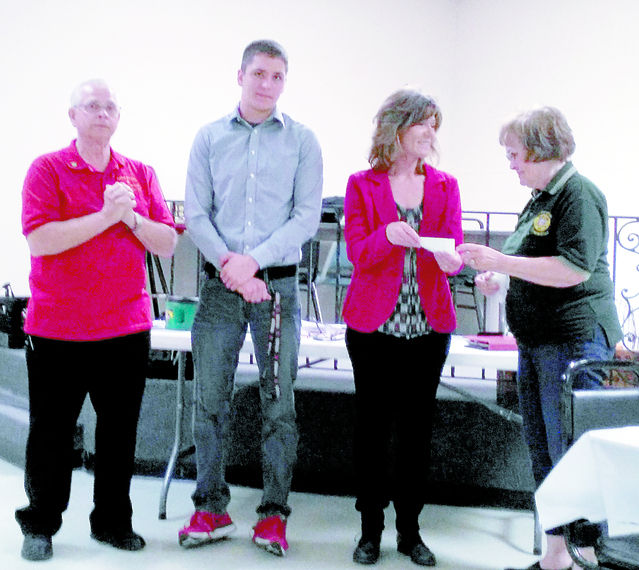 UP employee club presents donation