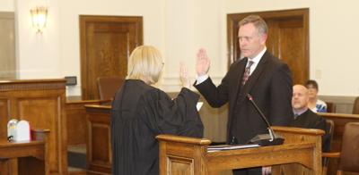 Judge Jay sworn in at courthouse