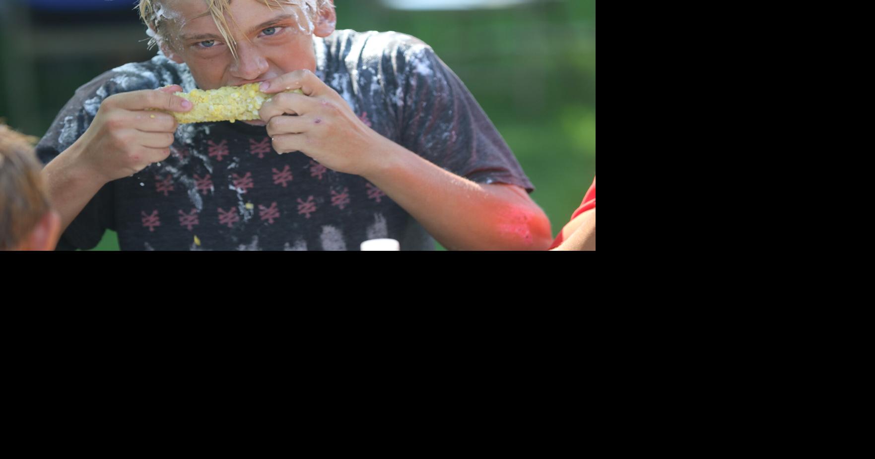 Paxton celebrates Labor Day with sweet corn eating contest