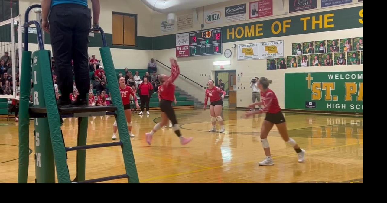 St. Pat's volleyball comes from behind to defeat Brady in five sets
