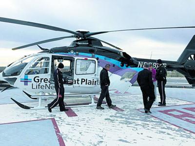 LifeNet helicopter is now accredited medical transport