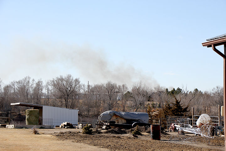 Grass fire threatens northwest side of McCook