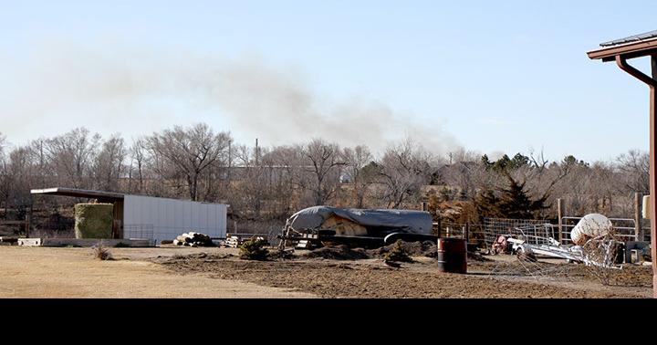 Grass fire threatens northwest side of McCook